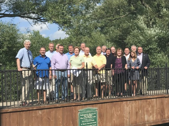 Completed Findley Lake Dam Dedicated To Dennis Brumagin | News, Sports ...